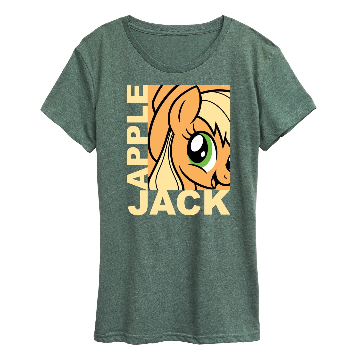 My Little Pony - Character Block Apple Jack - Women's Short Sleeve ...
