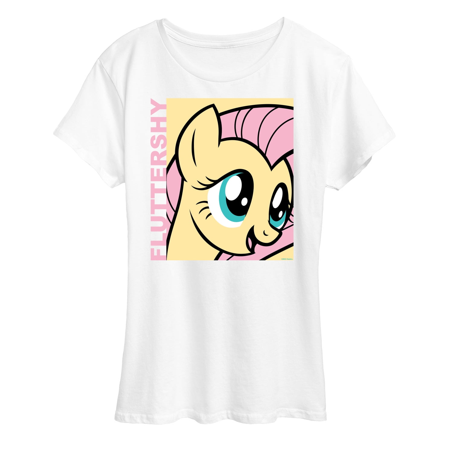 My Little Pony - Character Block Fluttershy - Women's Short Sleeve ...