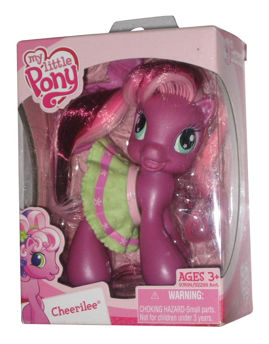My Little Pony Cheerilee Hasbro Toy Figure w/ Brush - Walmart.com