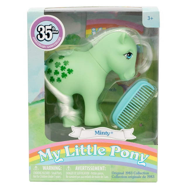 My Little Pony Classic 35th Anniversary Collectible Minty Child Action ...