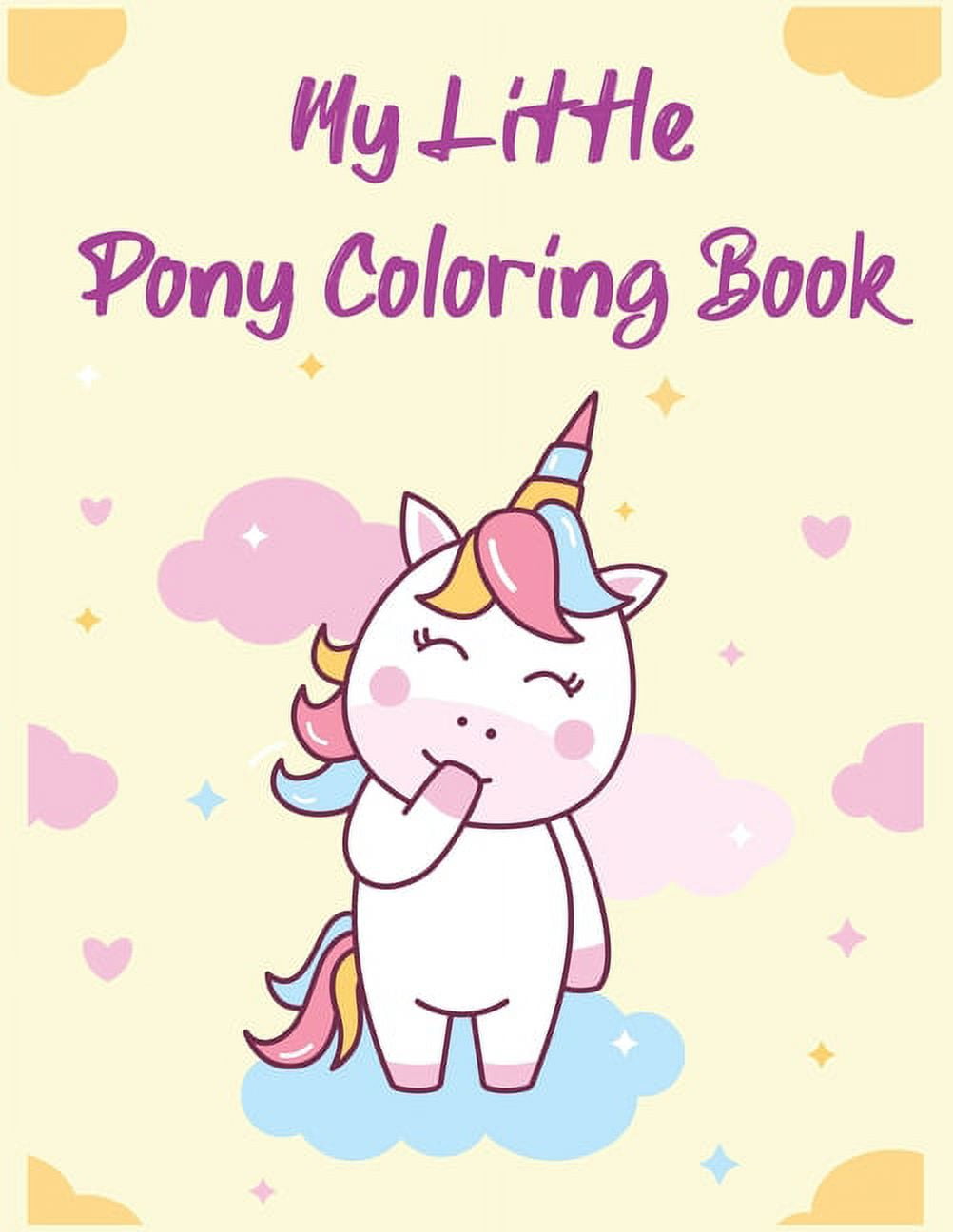 My Little Pony Coloring Book : A Fun Kid Coloring book Game For ...