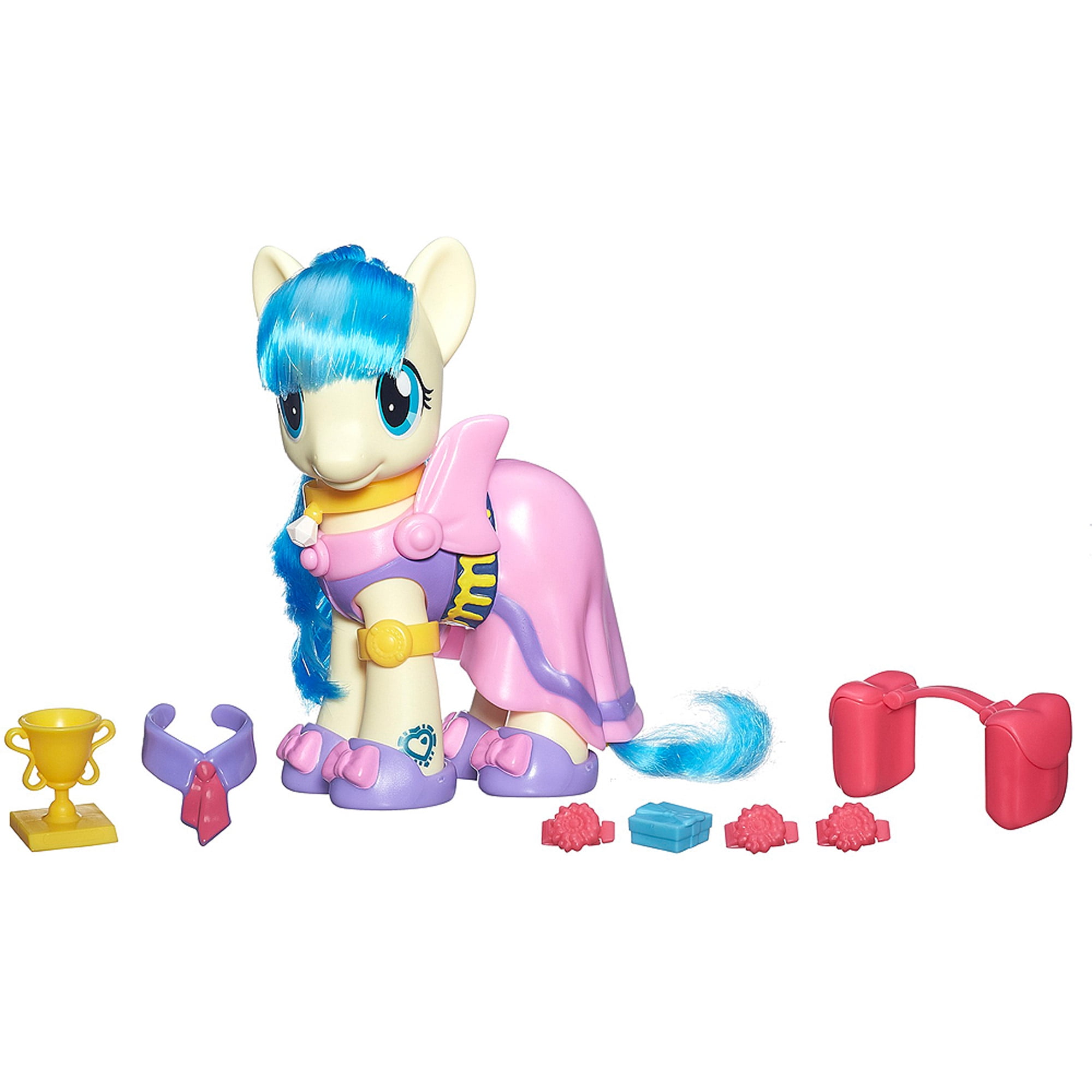 My Little Pony Cutie Mark Magic Fashion Style Miss Pommel Figure ...