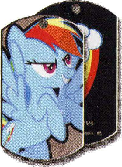 My Little Pony Dog Tags Rainbow Dash Dog Tag (No Packaging) - Walmart.com