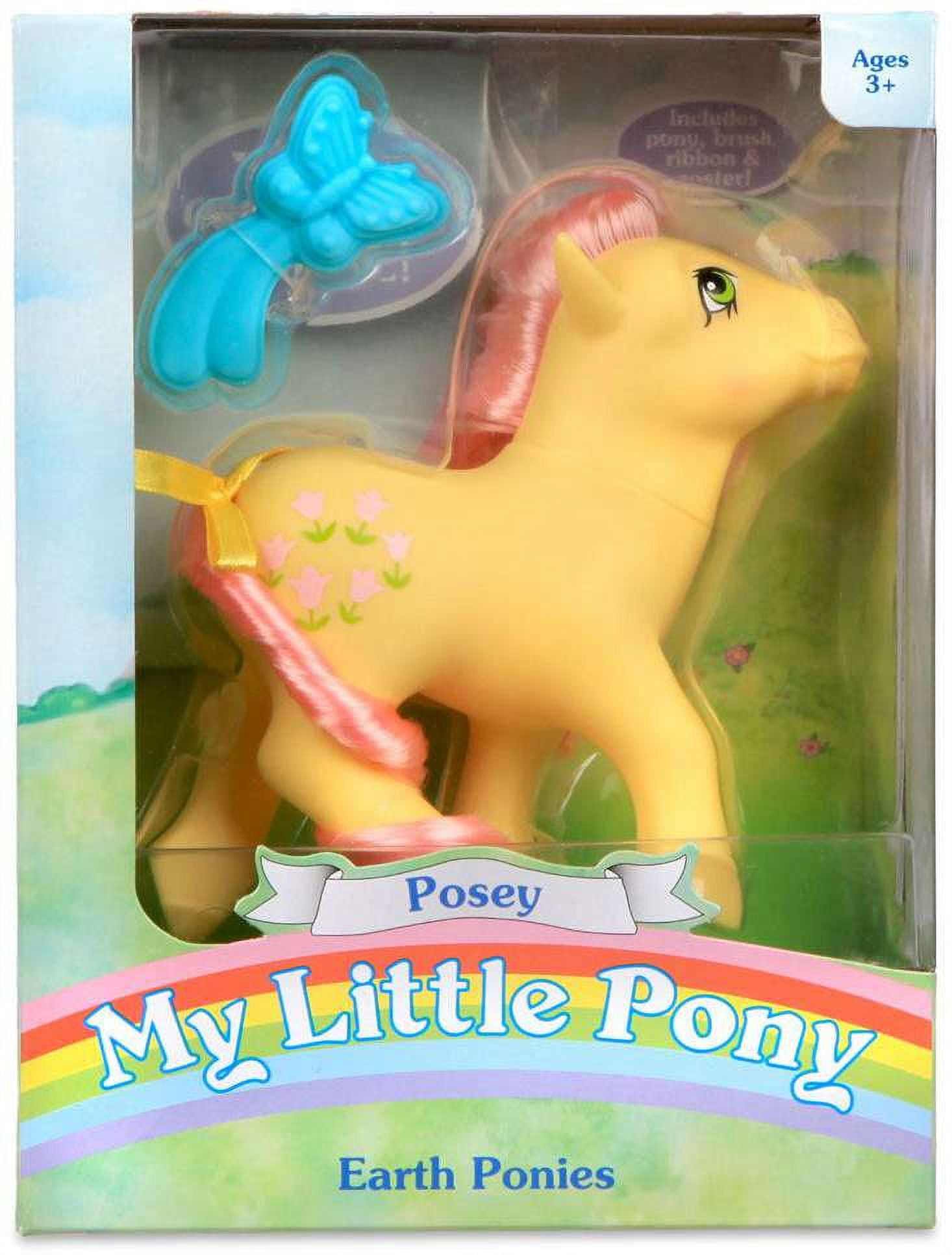 Hasbro's My Little Pony Earth Ponies Posey Figure - Collectible Toy ...