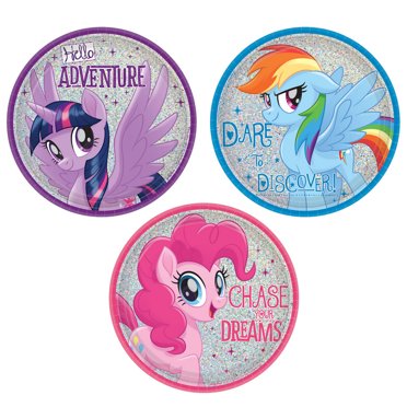 9" Square My Little Pony Party Plates, 8ct - Walmart.com