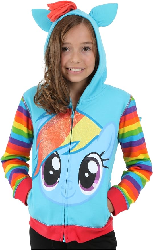 My Little Pony Girls' Little Rainbow Dash Blue Multi - Walmart.com