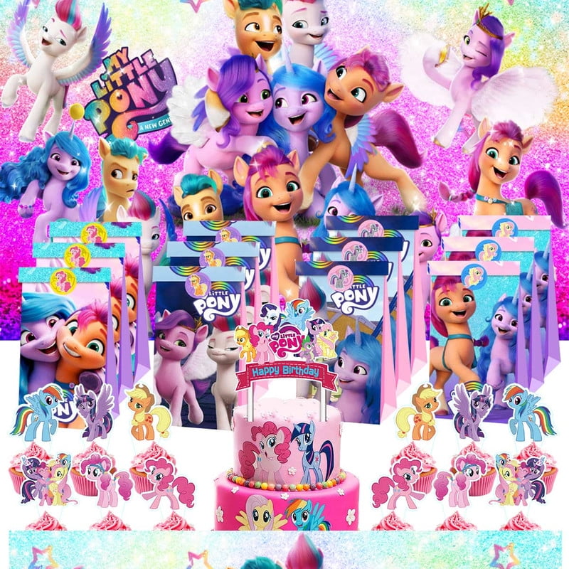 My Little Pony Goodie Bags Treat Candy Decorations Party Favor Supplies ...