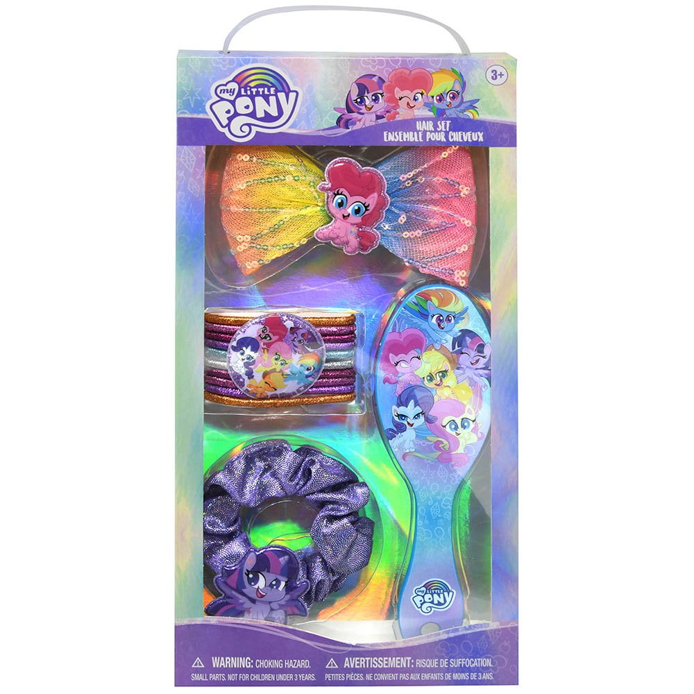 My Little Pony Hair Accessories with Brush in Box - Walmart.com