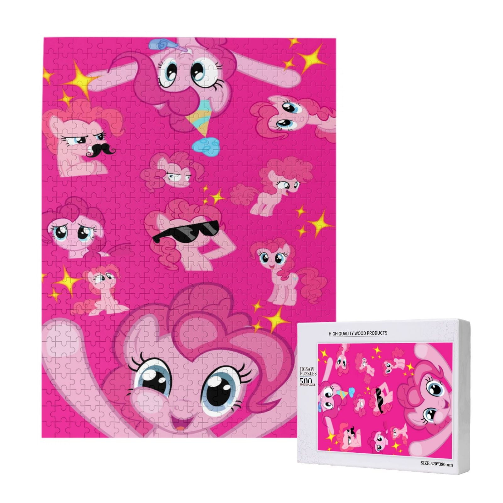 My Little Pony Jigsaw Puzzle 300 500 1000 Piece Colorful Puzzles Gifts ...