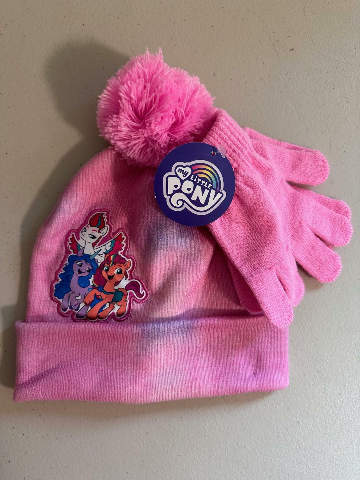 My Little Pony Kids Winter Hat & Glove Set (New With Tags) - Walmart.com