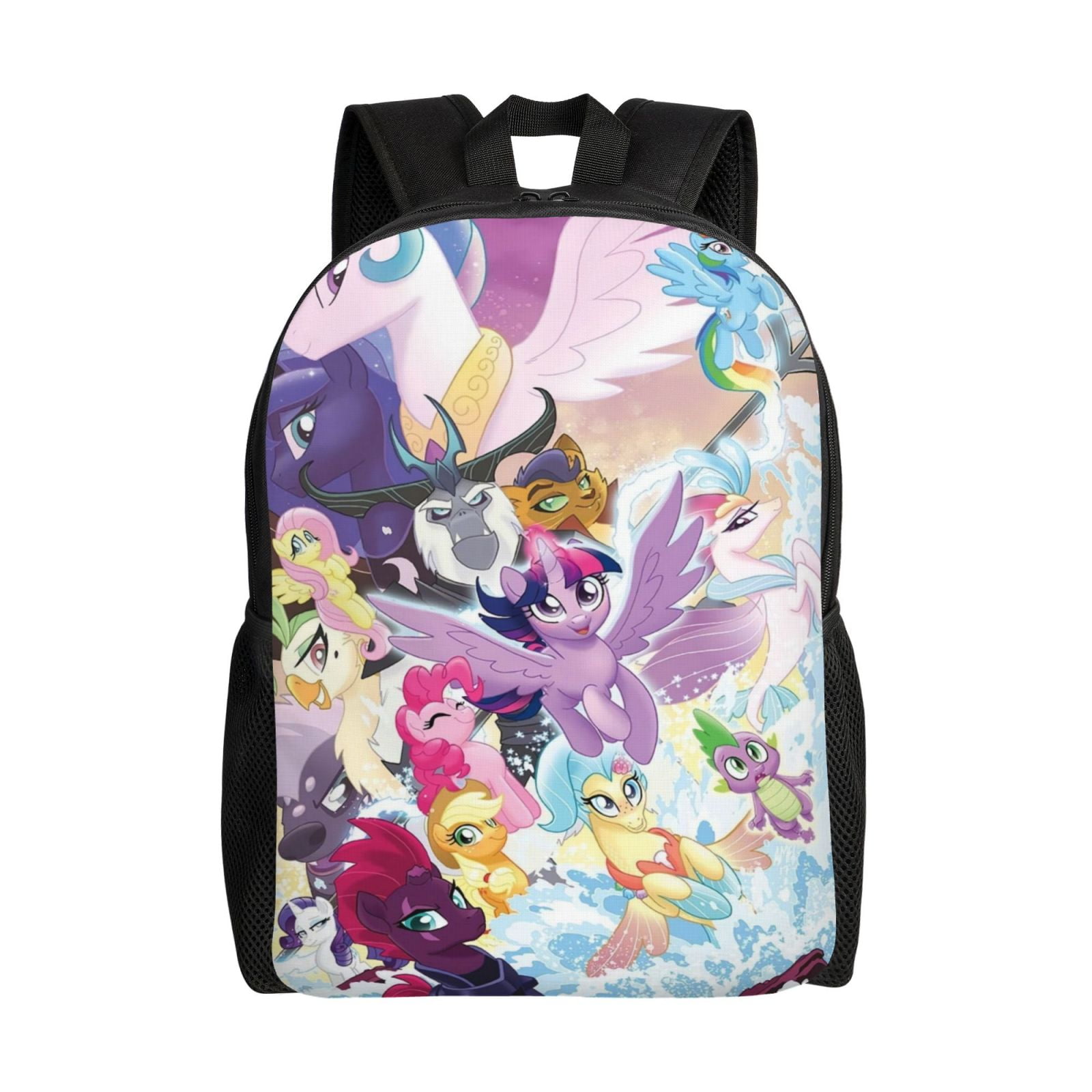 My Little Pony Laptop Backpacks 16 Inch Cartoon College School Bag ...