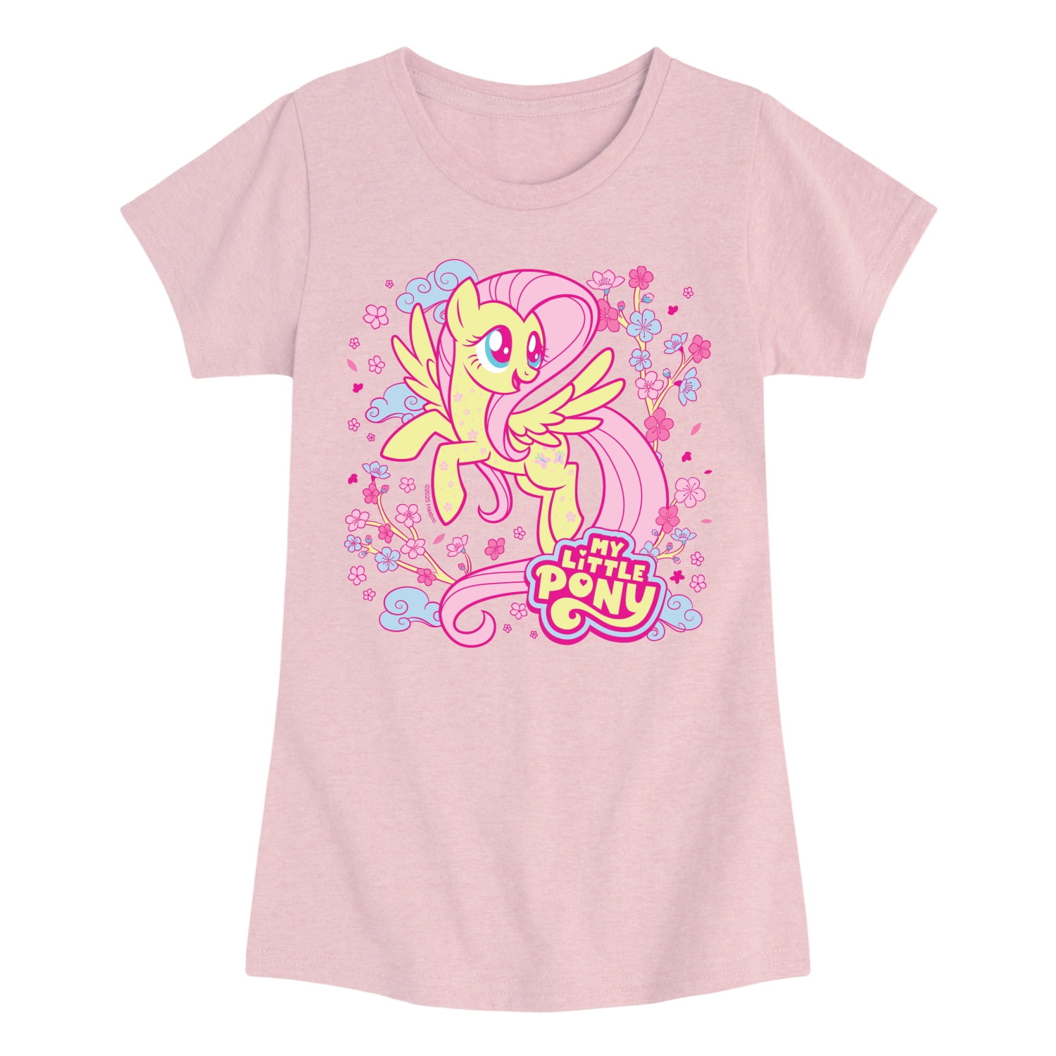 My Little Pony - Mlp Cherry Blossoms - Youth Girls Fitted Short Sleeve ...
