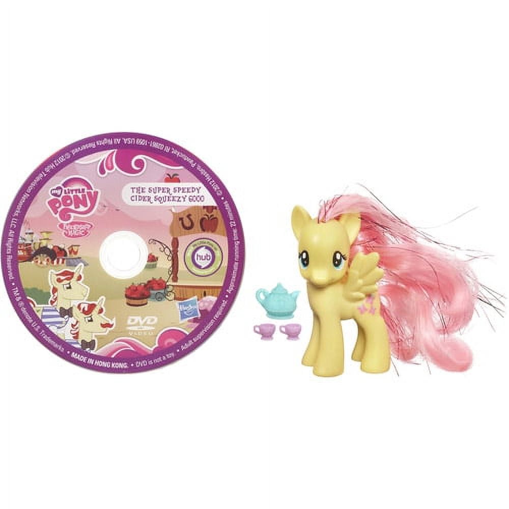 My Little Pony Crystal Fluttershy Toy - Collectible 6 Figure - Walmart.com