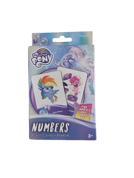 My Little Pony Numbers Flash Cards - PreK-K - Walmart.com