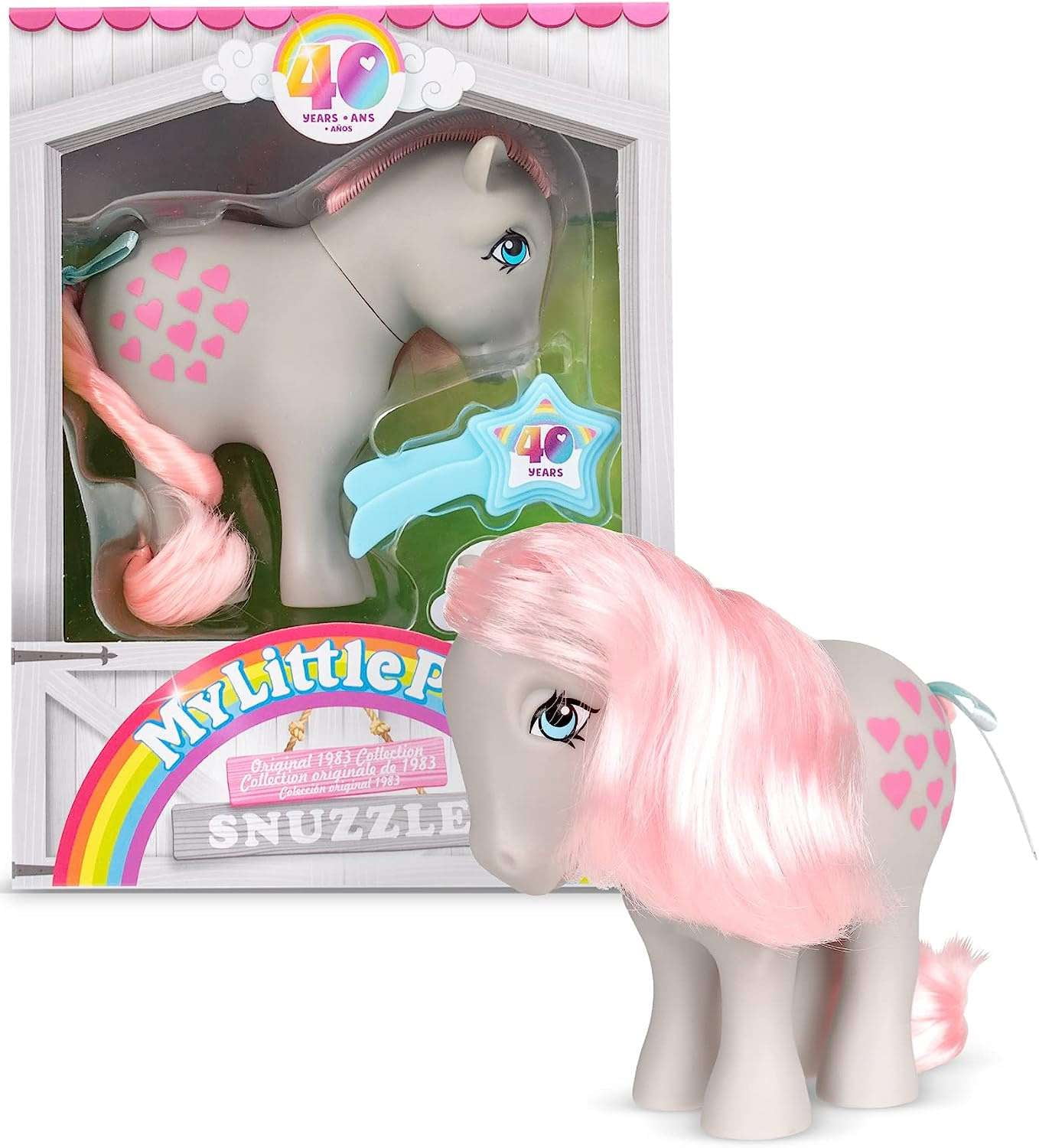 Basic Fun! My Little Pony Snuzzle Collectible Doll, 7 oz - Walmart ...
