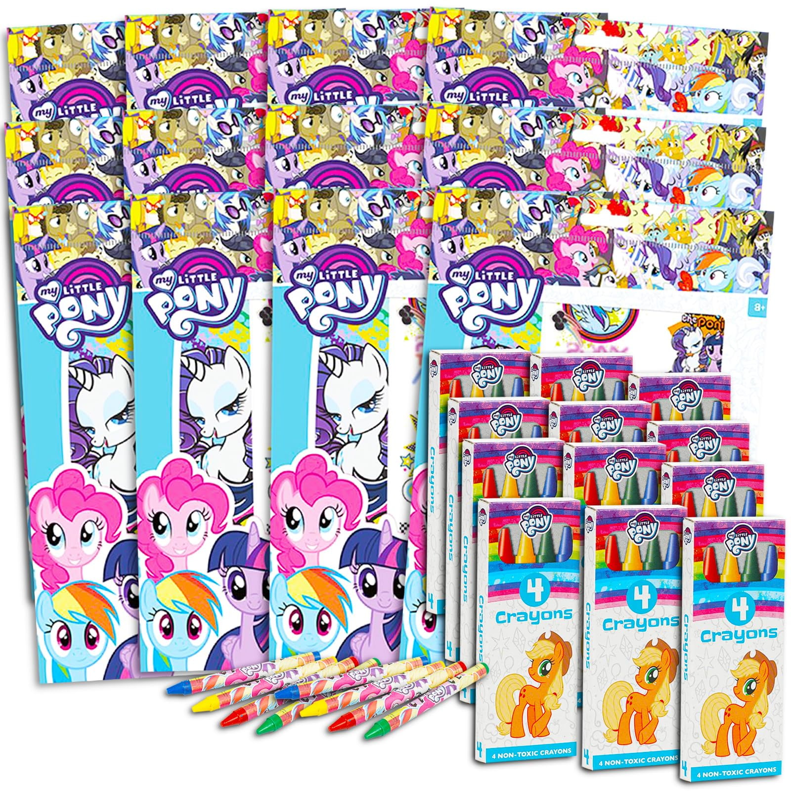 My Little Pony Party MMF7 Favors Birthday Set ~ Bundle with MLP Fun ...