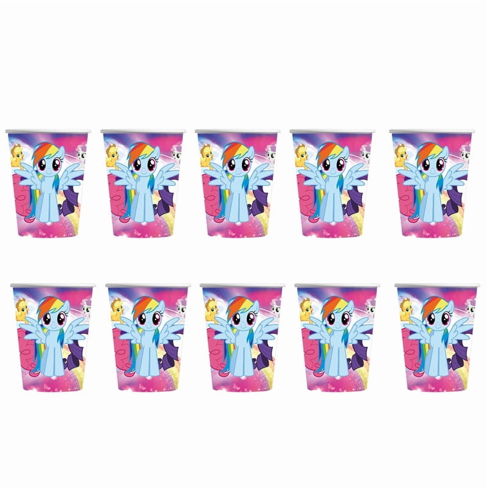 My Little Pony Party Supplies Cups Birthday Tableware Disposable Paper ...