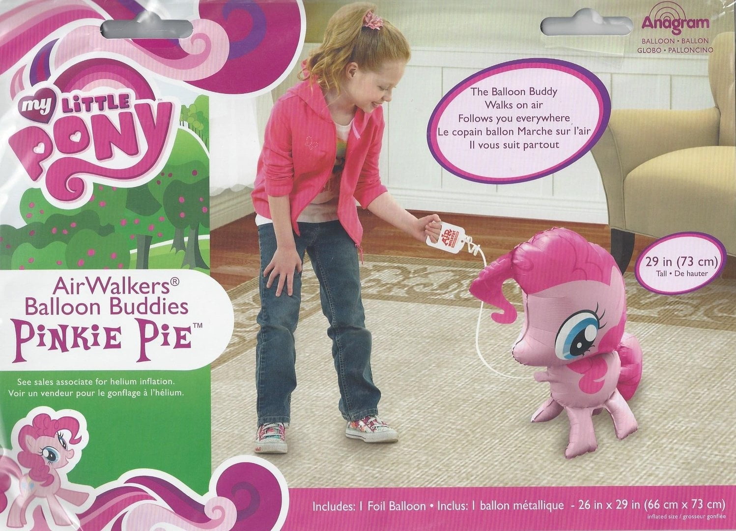 My Little Pony Pinkie Pie 29" Birthday Balloon - Walmart.com