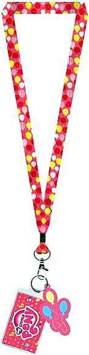 My Little Pony Pinkie Pie Cutie Mark Keychain & Lanyard - Walmart.com