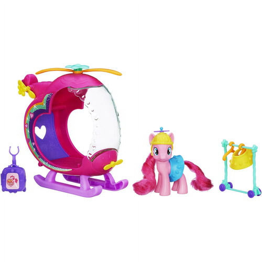 My Little Pony Pinkie Pie\'s Rainbow Helicopter Playset - Walmart.com