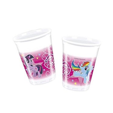 9oz Paper My Little Pony Cups, 8ct - Walmart.com