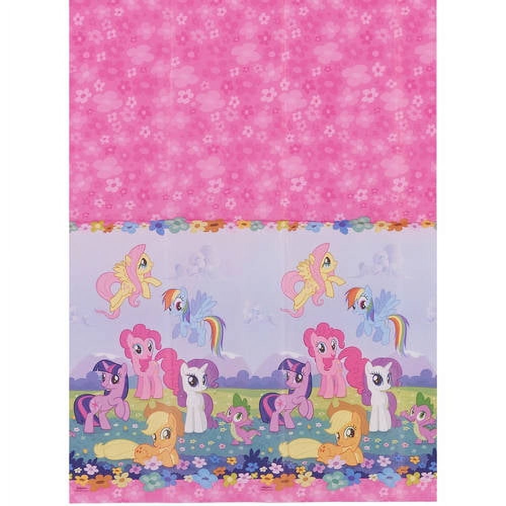 My Little Pony Plastic Table Cover, 54" x 96" - Walmart.com