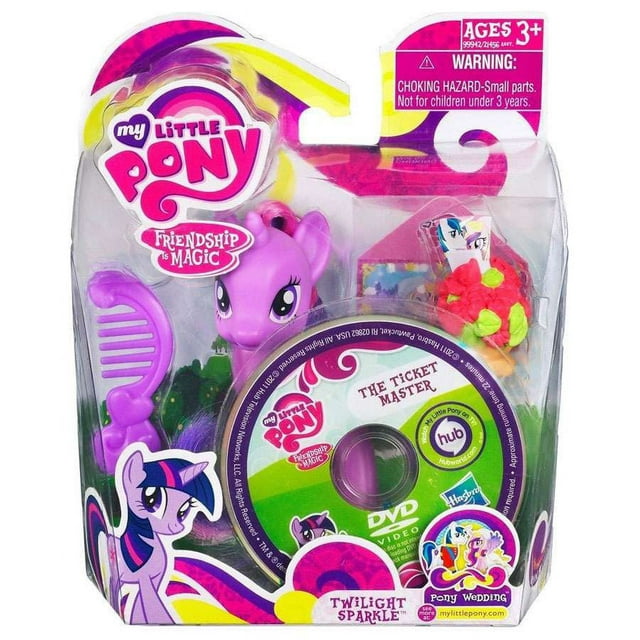 My Little Pony Pony Wedding Twilight Sparkle & The Ticket Master DVD ...