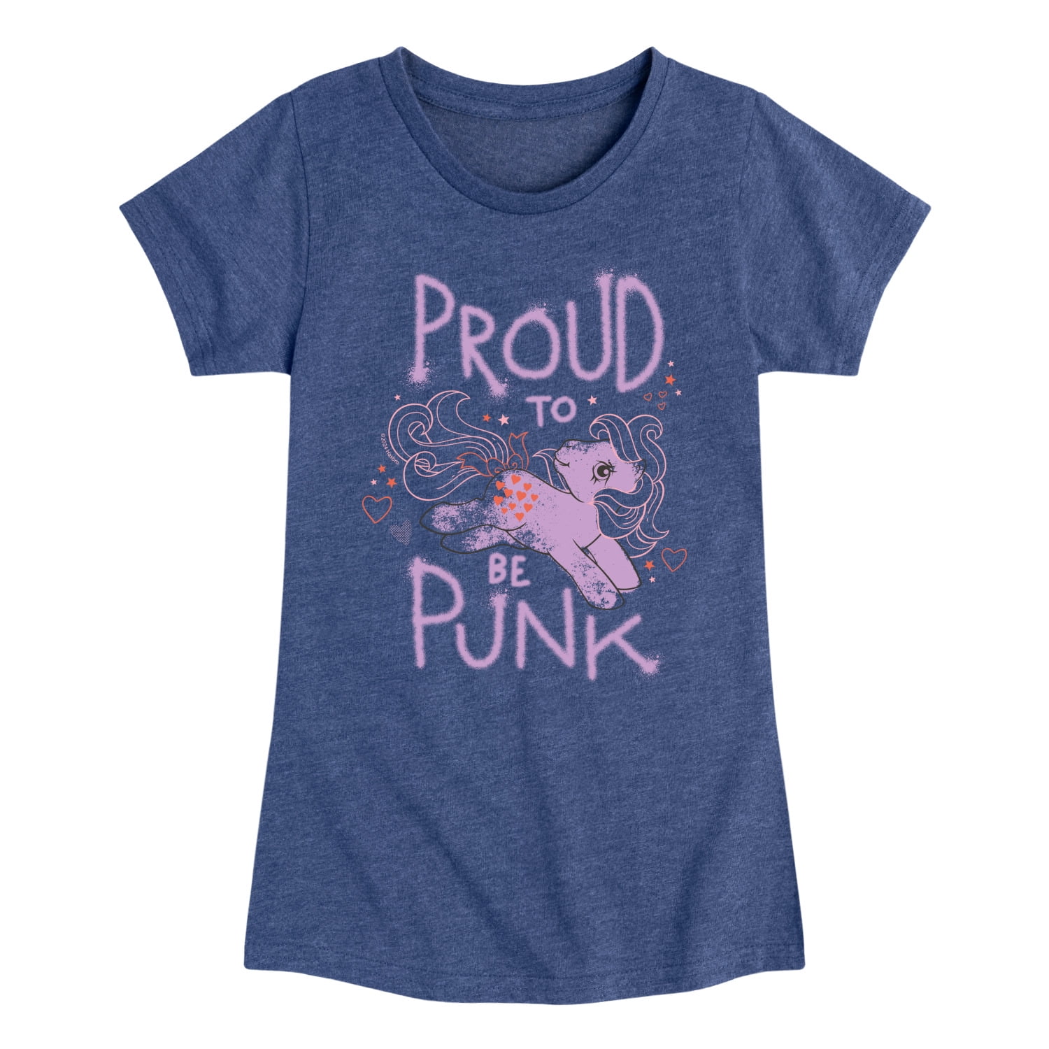 My Little Pony - Proud To Be Punk - Girls Fitted Short Sleeve Tee ...