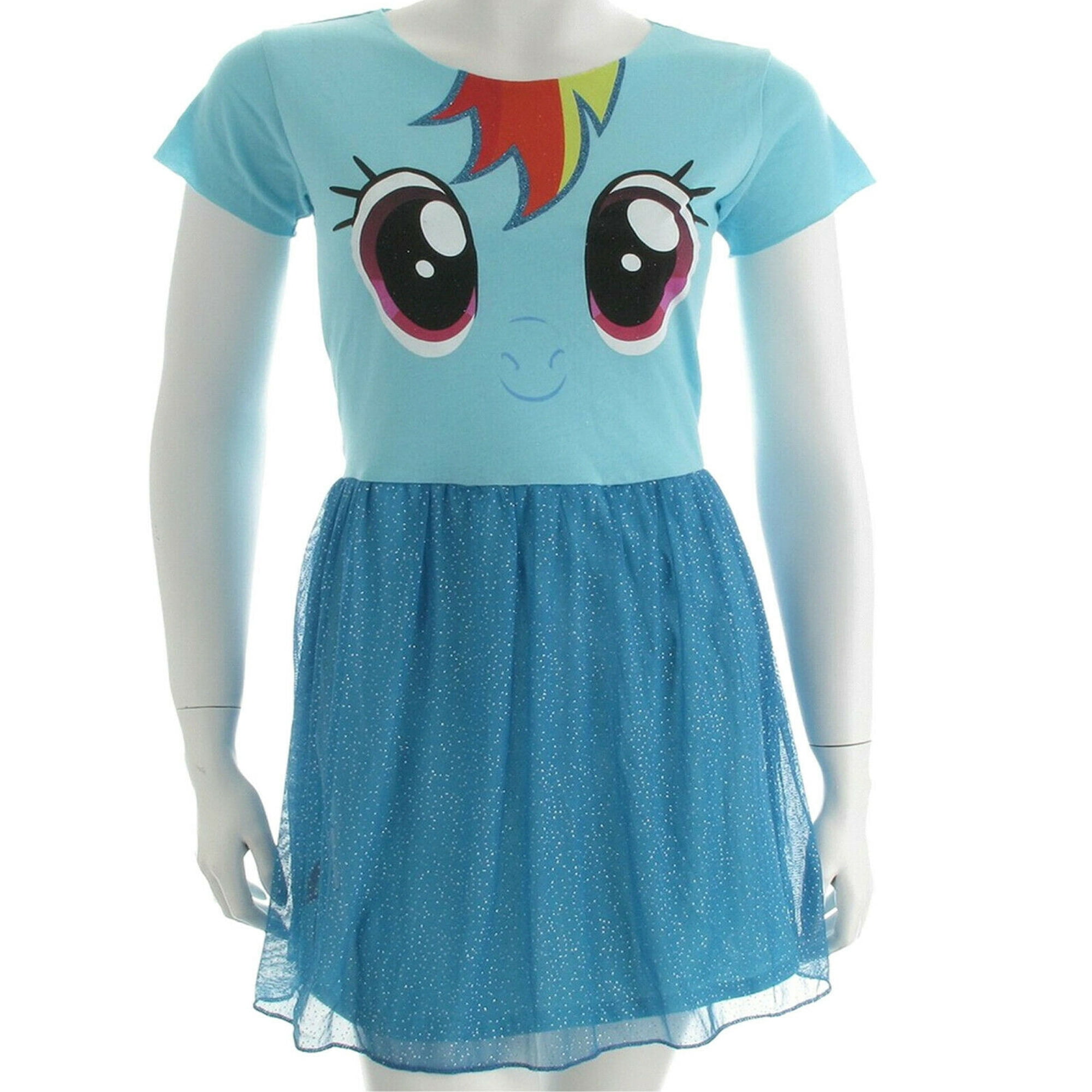 My Little Pony Rainbow Dash Girl's Dress (6X) - Walmart.com