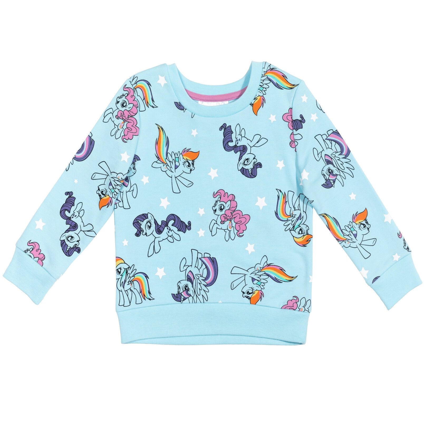 My Little Pony Rainbow Dash Little Girls Sweatshirt Toddler to Big Kid ...