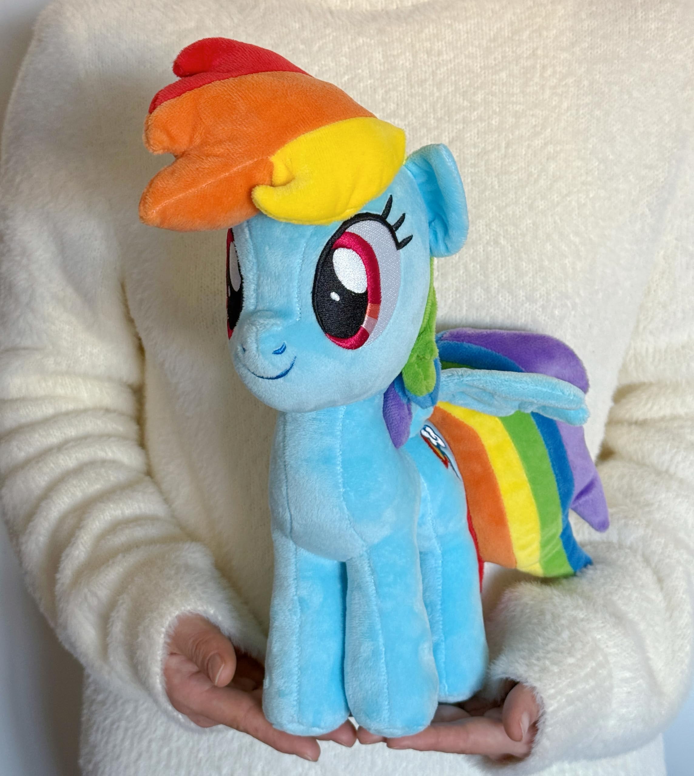 My Little Pony Rainbow Dash Plush – 12-InchStuffed Animal Toy – Soft ...