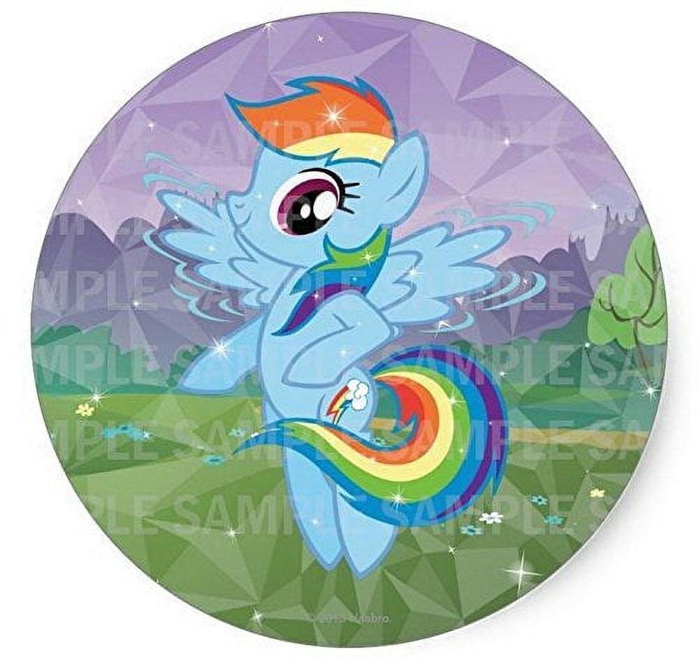 My Little Pony Rainbowdash Birthday Edible Frosting Image 8" Round Cake ...