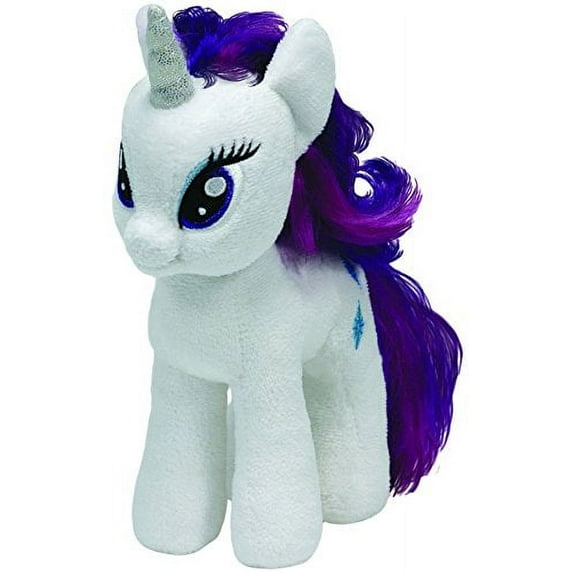 Ty's Official My Little Pony - Rarity 8", Super Soft Cuddly Material ...