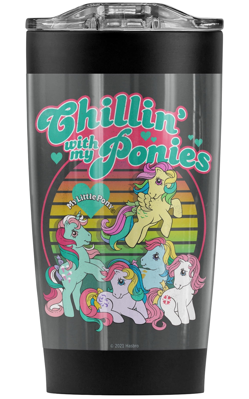 My Little Pony Retro/Chillin With My Ponies Stainless Steel Tumbler 20 ...