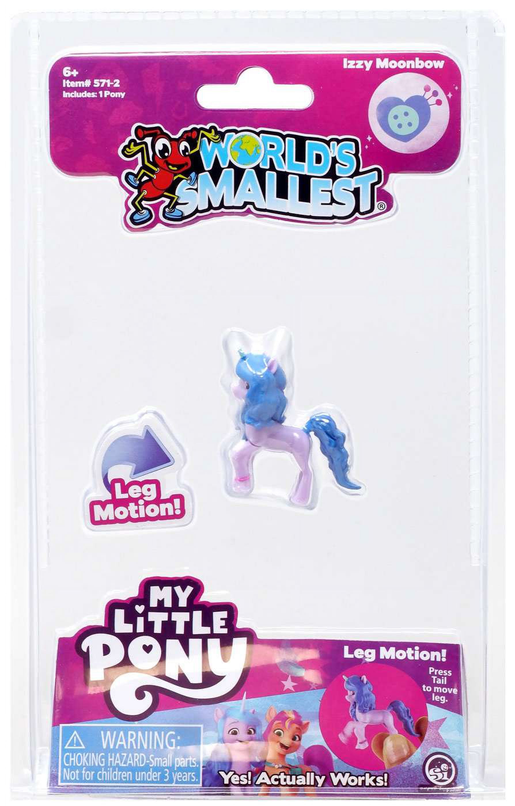 My Little Pony Series 2 Izzy Moonbow Micro Figure - Walmart.com