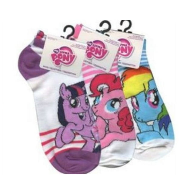 My Little Pony Socks Ankle Socks Size 9-11 Rainbow Dash, Twilight and ...