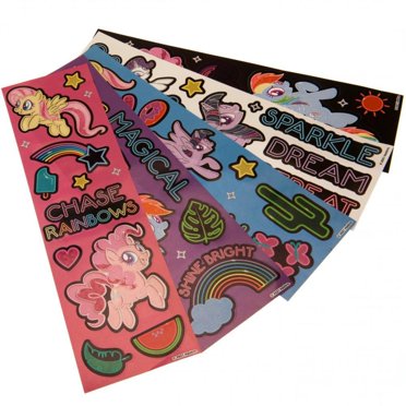 Puffy My Little Pony Sticker Sheet - Walmart.com