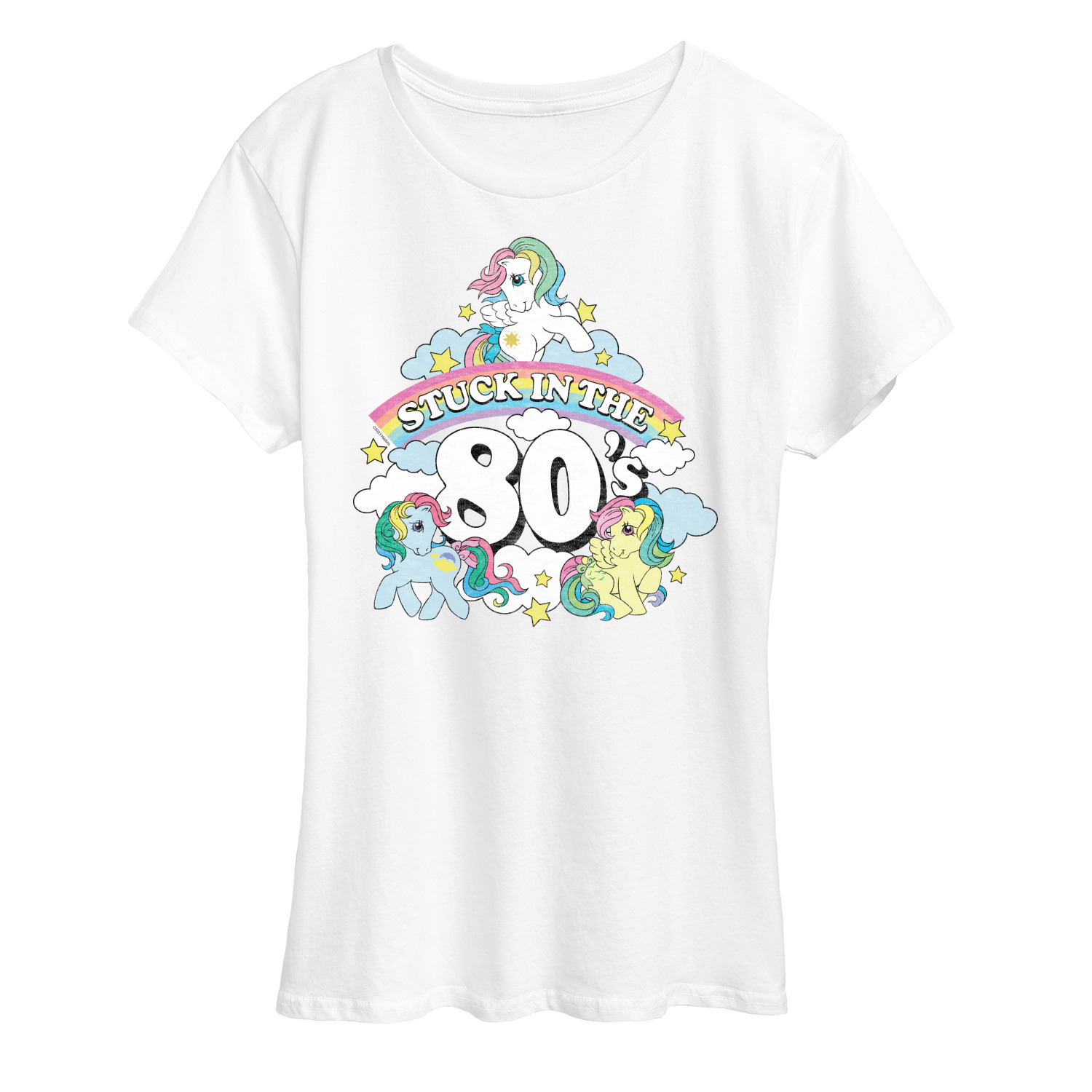My Little Pony - Stuck In The 80s - Women's Short Sleeve Graphic T ...