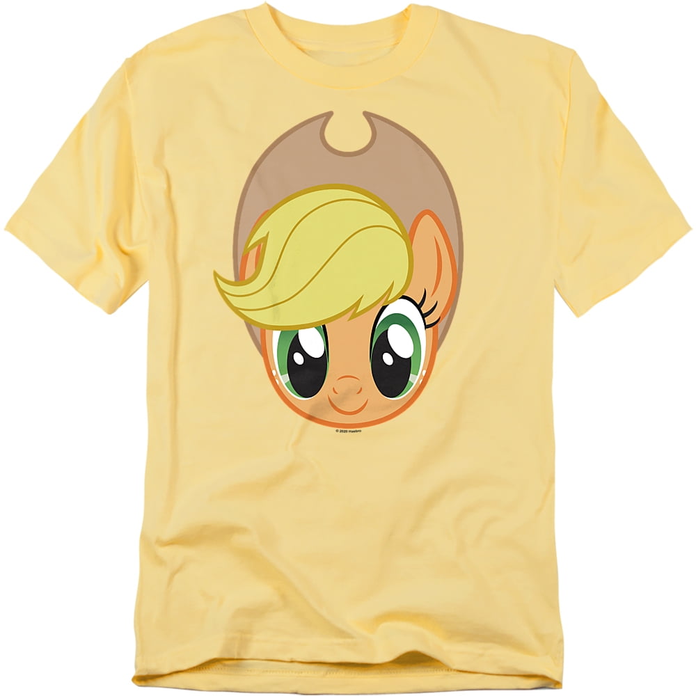 My Little Pony T-Shirt Applejack Head Unisex Graphic Tee For Men ...