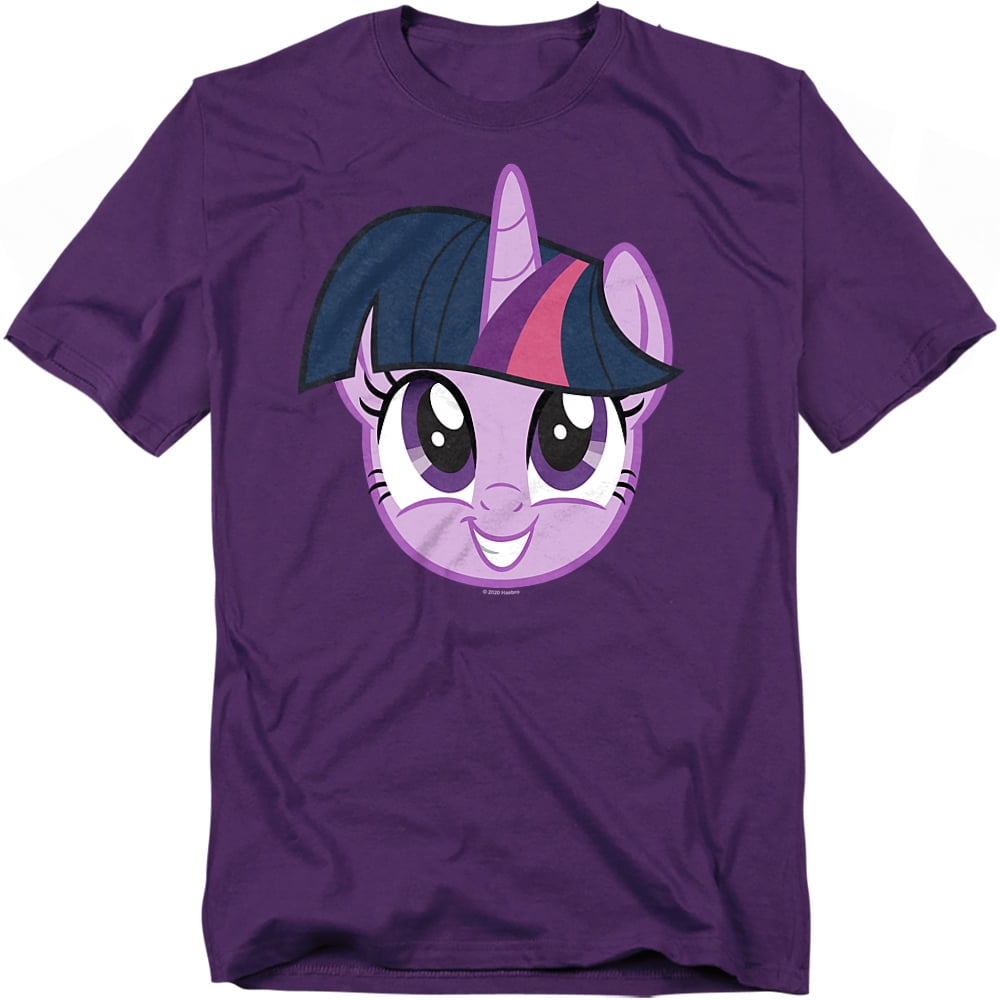 My Little Pony T-Shirt Twilight Sparkle Head Unisex Graphic Tee For Men ...