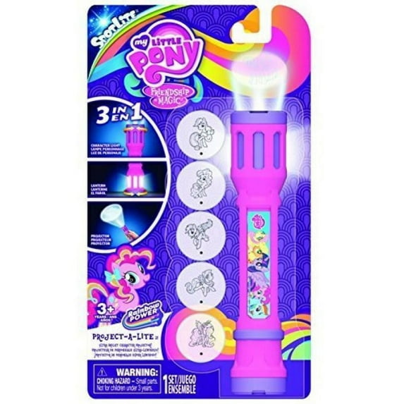 Tech4Kids My Little Pony Project-A-Lite Toy Figure with Flashlight ...
