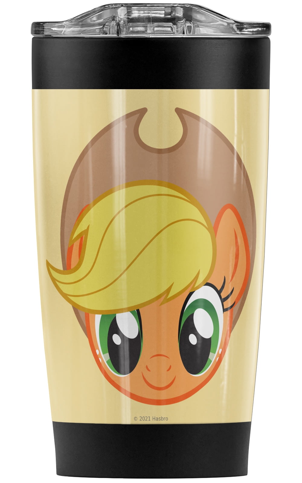 My Little Pony Tv/Applejack Head Stainless Steel Tumbler 20 oz Coffee ...