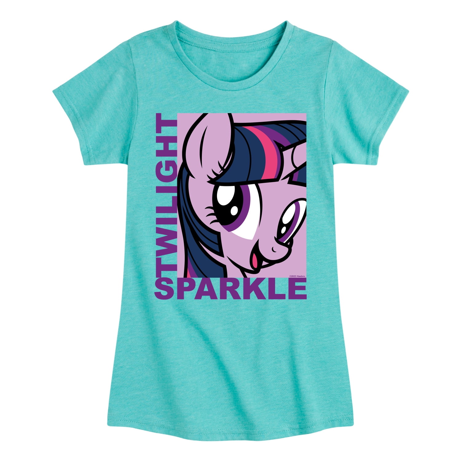 My Little Pony - Twilight Sparkle - Girls Fitted Short Sleeve Tee ...