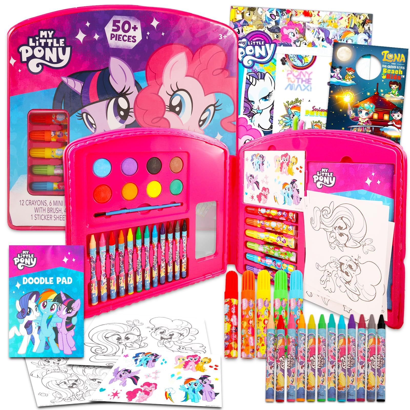 My Little Pony Ultimate OIF8 Coloring and Activity Set Kids - MLP ...