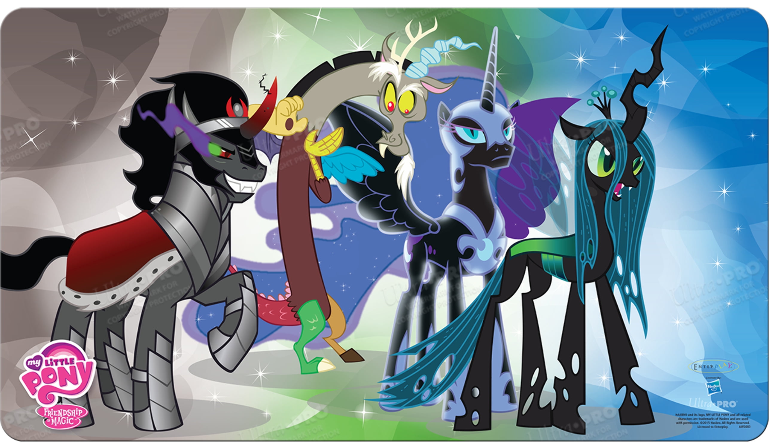 My Little Pony: Villains Standard Gaming Playmat Mousepad with Gaming ...