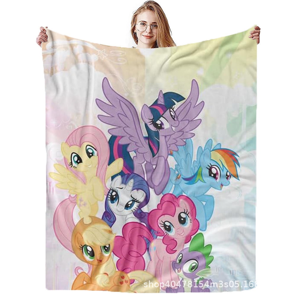 My Little Pony flannel blanket air conditioning blanket blanket blanket ...