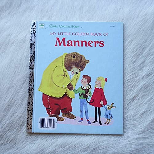 Pre-Owned My Little Golden Book Of Manners 9780307021564 - Walmart.com
