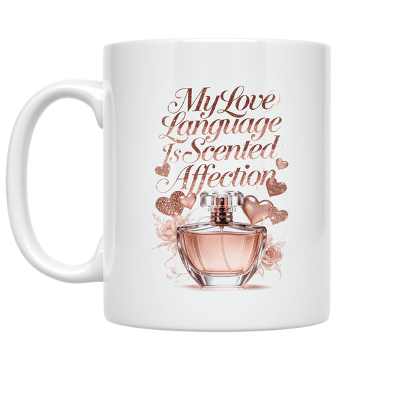 My Love Language Is Scented Affection - Fragrance Enthusiast - 11 oz ...