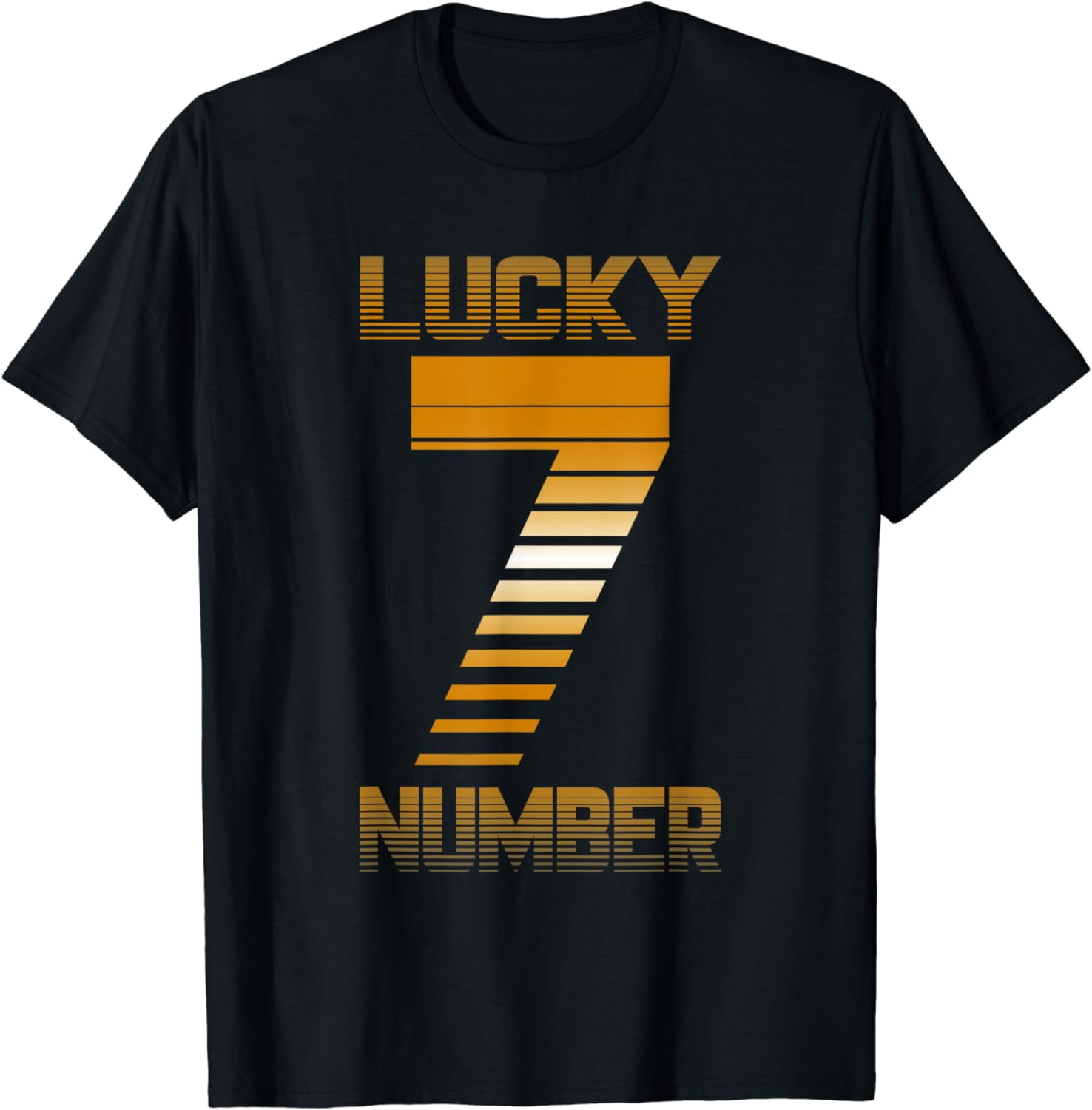 My Lucky Number 7 Tee Cool Lucky 7 Gift Shirt - Walmart.com