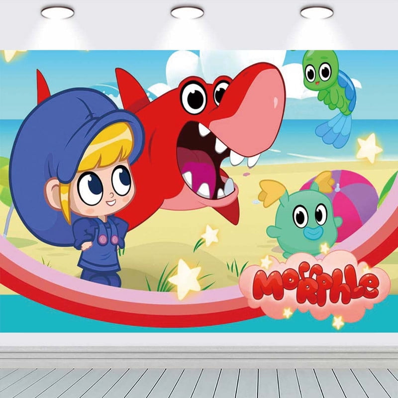 My Magic Pet Morphle Birthday Party Supplies Banner Backdrop Background ...